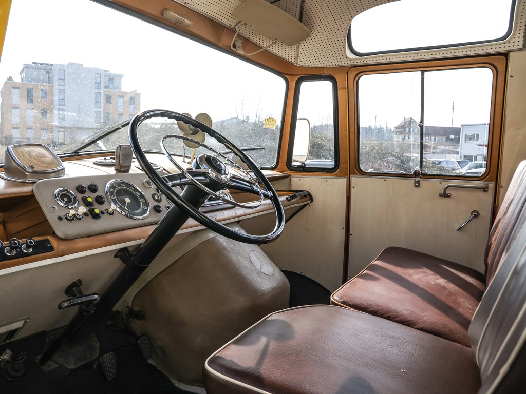 Mercedes Benz Truck Interior